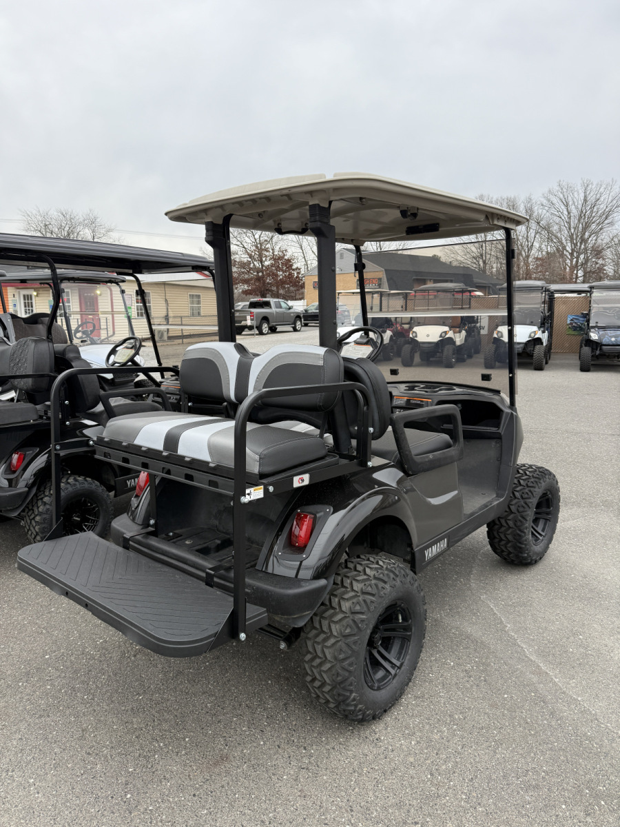 2018 Yamaha Drive2 48 volt electric custom golf cart, 6" lift, Grey ...