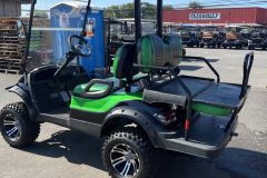 2022 Used Icon I40L Custom Retro Green/Black 48 volt Low Speed Vehicle ...