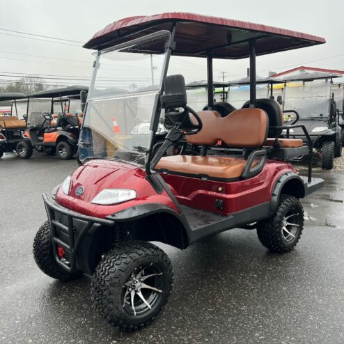 4 Seat Lifted - Mike's Golf Carts | NJ Custom Golf Carts