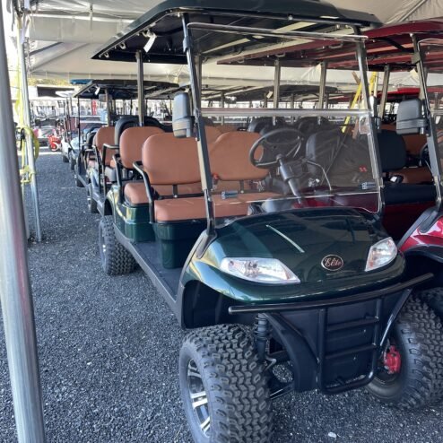 6 Seat Lifted - Mike's Golf Carts | NJ Custom Golf Carts
